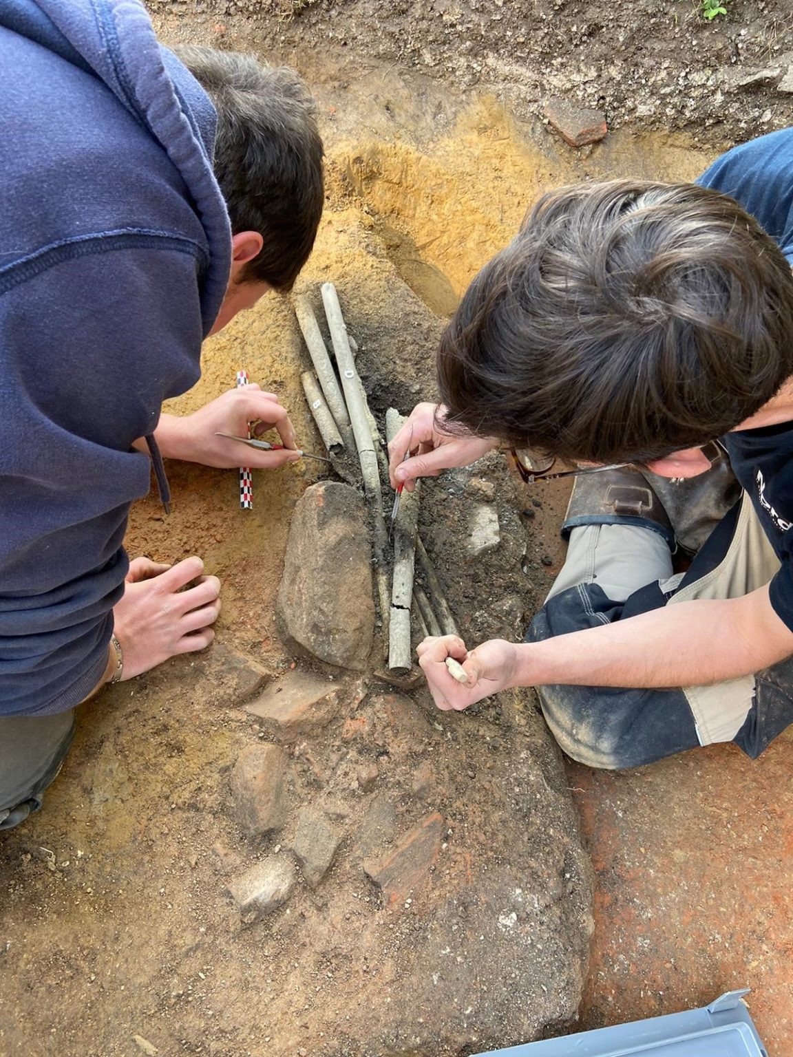 Une trompette découverte au Forum antique de Bavay - Histoire Magazine